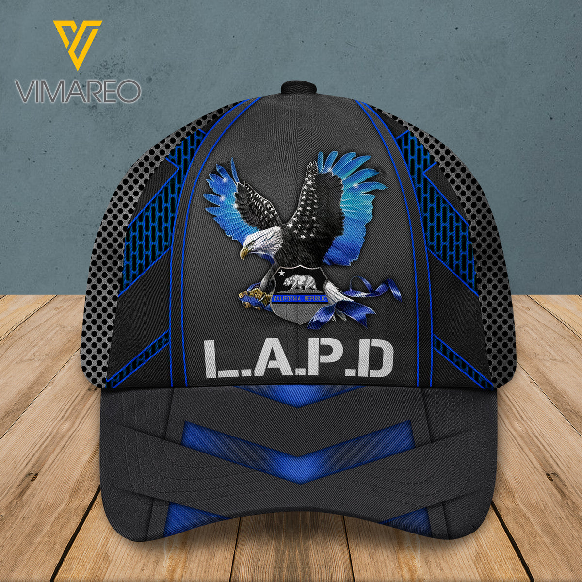 LAPD Peaked cap 3D dh 2602 – Vimareo