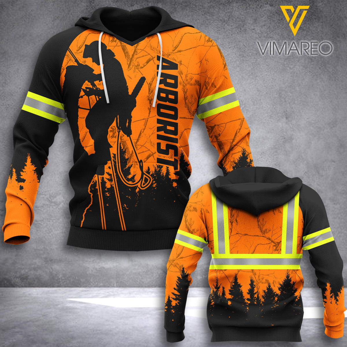 Arborist UNIFORM HOODIE 3D TPM CAM – Vimareo