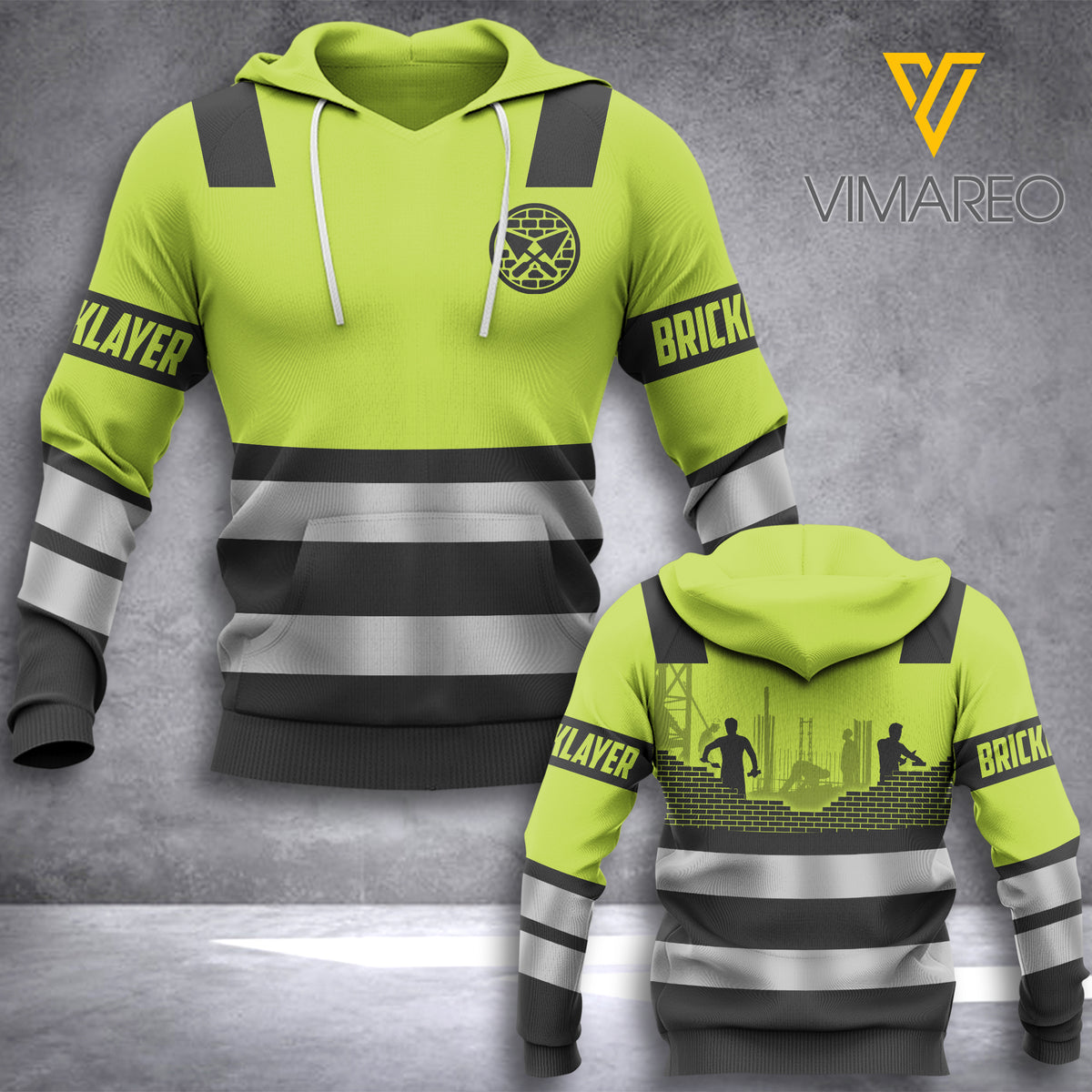 Bricklayer UNIFORM CUSTOMIZE HOODIE 3D TPM – Vimareo